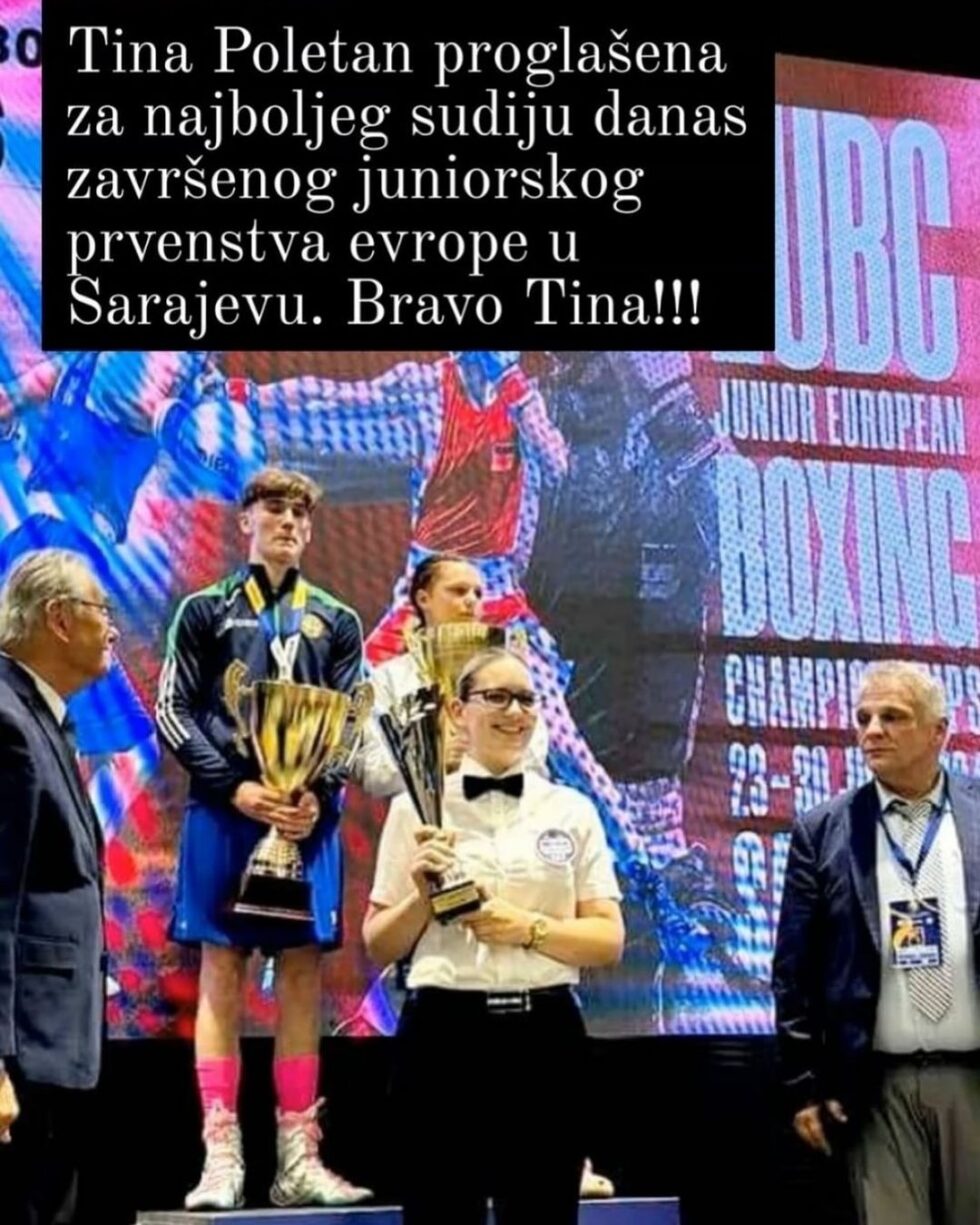 Najbolji sudija – Tina Poletan | SŠC “GEMIT-APEIRON”